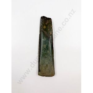 Fired Inanga Toki Pounamu with Scarfing - New Zealand Maori - Tribal