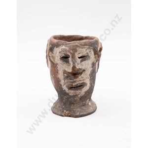 Janus-faced Chalice from Papua New Guinea - New Guinean - Tribal