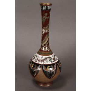 Cloisonne, Japanese, vase - price guide and values
