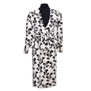 YSL Feather Silk Twin Set - Clothing - Women's - Costume & Dressing ...