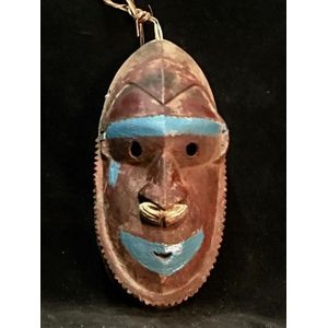 Coastal Ramu Brag Mask: Early Papua New Guinea Art - New Guinean - Tribal