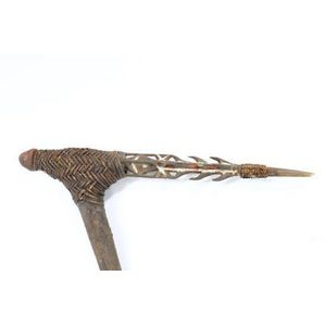 Bone-tipped Fighting Pick from Papua New Guinea - New Guinean - Tribal