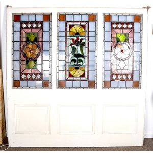 Stained and etched glass windows - price guide and values