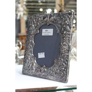 Sterling Silver Repousse Picture Frame - 21x17cm - Photography - Photo ...