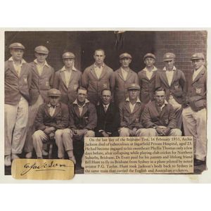 Rare Cricket Autographs: Jackson, Benaud, Sobers x2 - Sporting ...