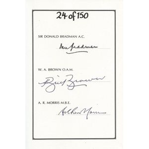 Don Tallon: Life and Artistry - Sporting - Cricket - Memorabilia