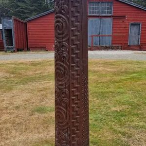 Arahura Pouwhenua: Maori Carving Representing Earth, Sky, and Knowledge ...