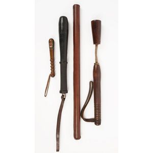 Assorted Police Truncheons from 20th Century - Zother - Militaria & Weapons
