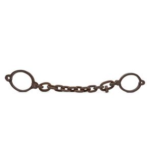 Australian Colonialconvict leg irons / ball and chain used in Van ...