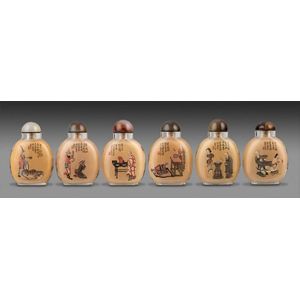 Chinese Inside Painted Snuff Bottles by Wang Baichuan - Snuff Bottles ...