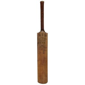 Collector's cricket bats, full size - price guide and values