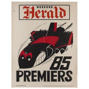 1985 Essendon Weg Premiership Poster - Excellent Condition - Sporting ...