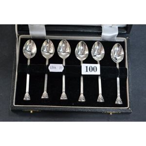 Australian Silver Coffee Spoons by Rodd (6-piece set) - Flatware ...