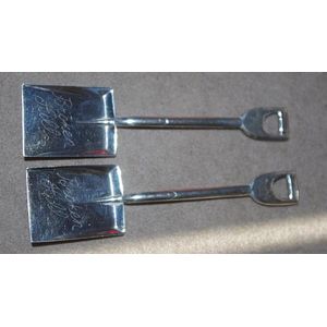 Engraved Sterling Silver Spades from Broken Hill, Australia - Zother ...