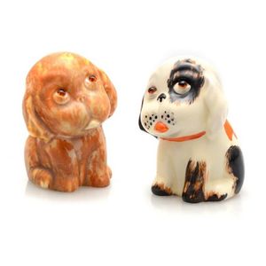 Crown Devon (England) Perky Pup figurines - price guide and values