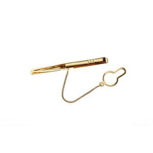 Engraved 18ct Gold Tie Pin with Safety Chain - Stick, Hat & Tie Pins ...