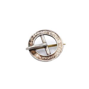 George V Silver Buckle Brooch by Charles Horner, Chester 1912 ...