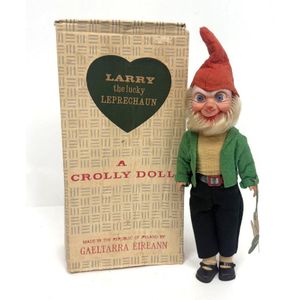 Vintage Larry the Lucky Leprechaun Doll in Original Box, 32cm - Zother ...