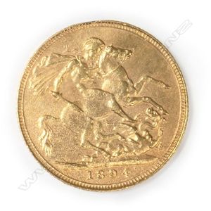 British gold sovereigns and half sovereigns, 19th and early 20th ...
