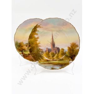 Royal Worcester Cathedral Plates, Norwich and Ely - Royal Worcester ...