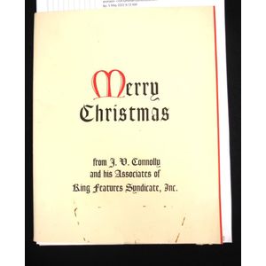 King Features Syndicate Christmas Card Set - Cards - Other - Printed ...
