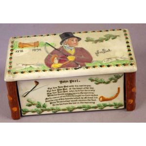 Crown Devon (England) boxes - price guide and values