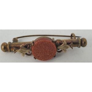 German Brass Nanny Brooch, Circa 1910, Bar Brooch Clasp - Brooches ...