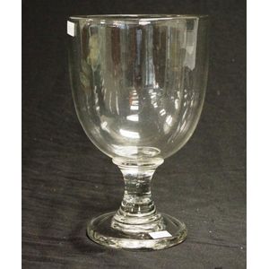 English Georgian glass rummer - price guide and values