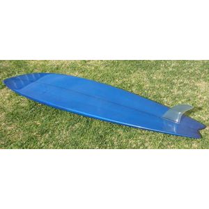 Brewer-Hawk 1972 Swallow Tail Surfboard - Sporting - Zother - Memorabilia