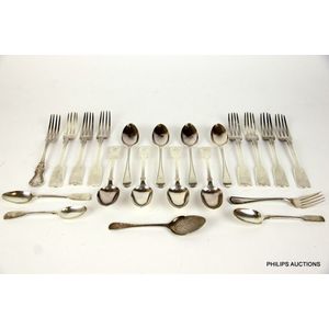 Mid 19th century silver by London silversmith George Adams - price ...