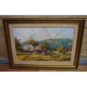 "Valley Farm St Alban" by John Hingerty - Oil Paintings and Acrylics - Art