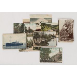 Australian themed postcards - price guide and values