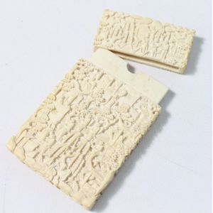 Exquisite Ivory Card Case - Ivory - Oriental