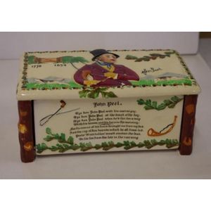 Crown Devon (England) boxes - price guide and values