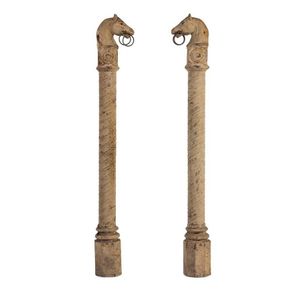 Vintage hitching posts garden furniture - price guide and values
