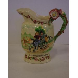 Working Crown Devon Daisy Bell Musical Jug - Crown Devon - Ceramics