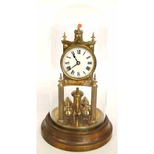 1910 Gustav Becker 400 Day Anniversary Clock - Incomplete - Clocks ...