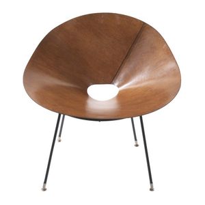 Roger Mclay Plywood Chair on Steel Base - Australian - Furniture - Post ...