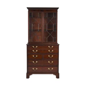 Georgian Secretaire Bookcase with Provenance - Bookcases - Furniture