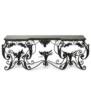 Art Nouveau Rose Console Table - Tables - Console and Hall - Furniture