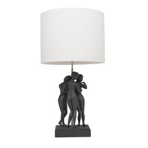 Wedgwood & Bentley Three Graces Table Lamp with Shade - Wedgwood - Ceramics