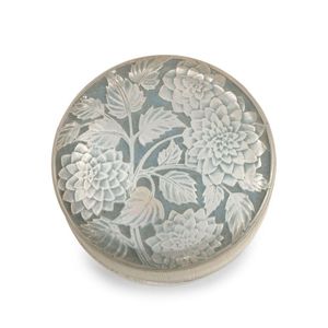 Lalique powder box - price guide and values