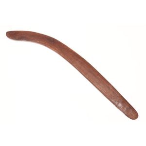 Fluted 'Killer' Boomerang from Central Australian Arunta Tribe ...
