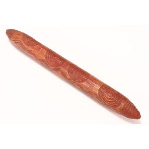 Australian Aboriginal Jinki Message Stick with Carved Circles and Lines ...