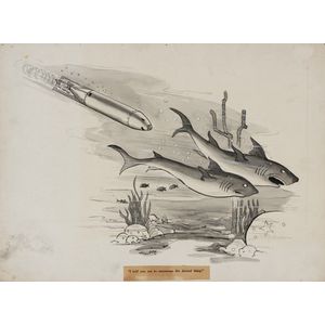 Underwater Cartoons by Eric Jolliffe: Whale Courting and Torpedo Chase ...