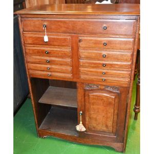 Antique specimen cabinet or chest - price guide and values