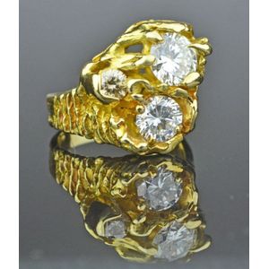 Alan Linney's 18ct Gold Diamond Dress Ring - Rings - Jewellery