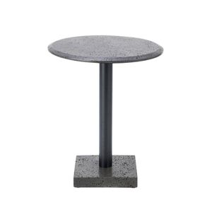 'Block Base Lava Stone Side Table by Studio Buzao' - Tables - Side and ...