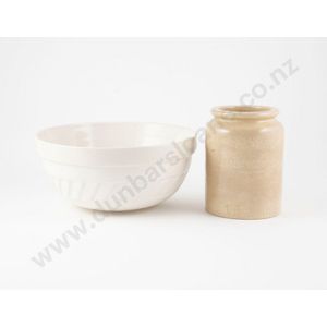 Mixing Bowl and Jam Jar Set - New Zealand Potters & Themes - Ceramics