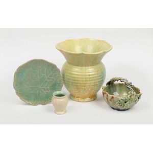 Assorted Pottery Collection: Vases and Dishes in Various Styles ...